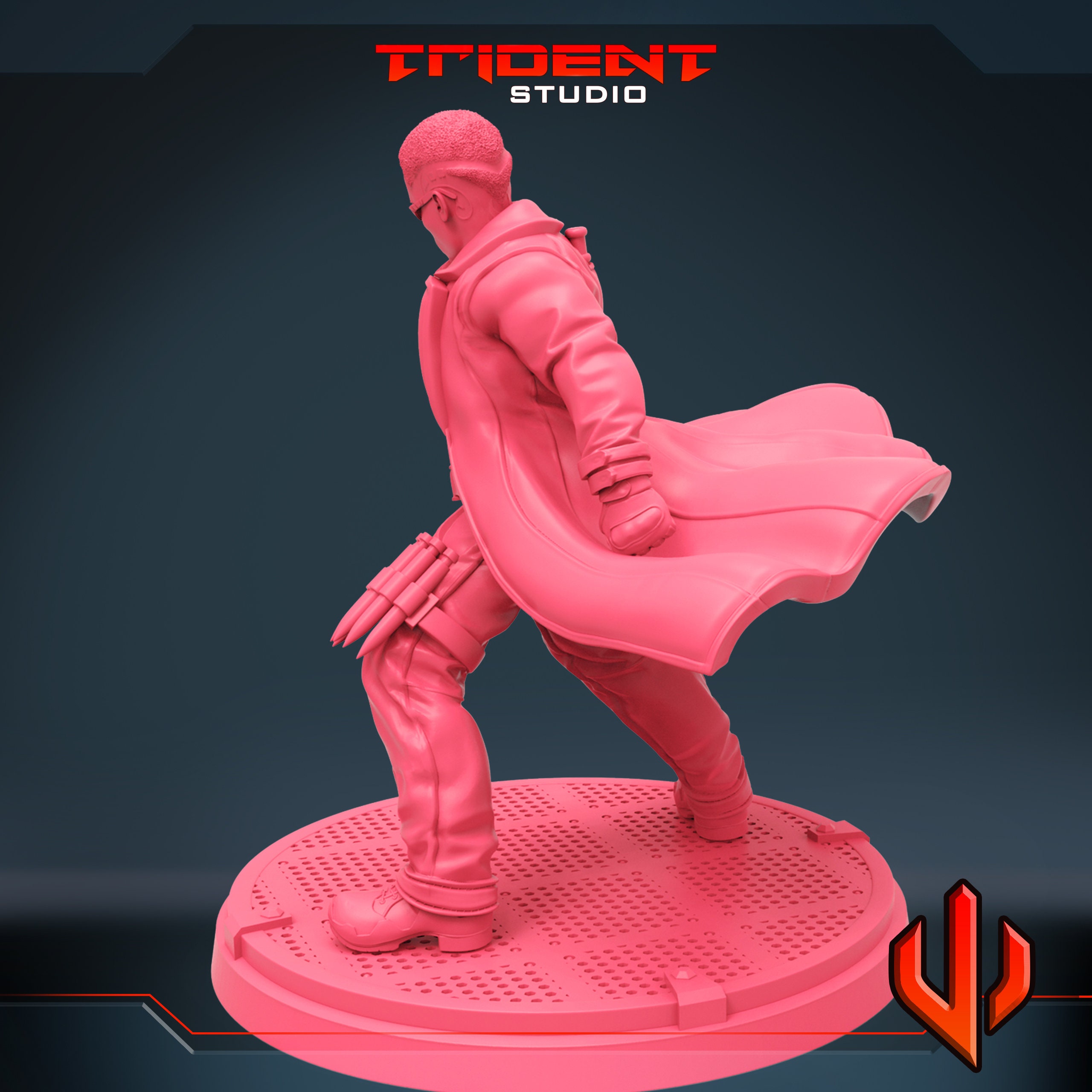 Blade (fan Art Sculpted by Trident Studio) (crisis Protocol Proxy ...
