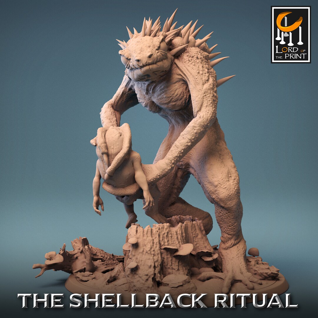 Shellback Fetid Stalker (hunt) - (sculpted by Rescale Miniatures) - Etsy