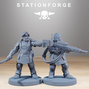 Royal Guard Commandos - Set of 11 (sculpted by Stationforge) - Etsy