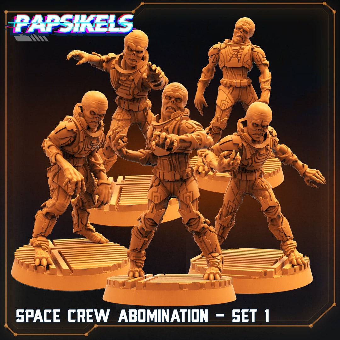 Space Crew Abominations (sculpted by Papsikels) - Etsy