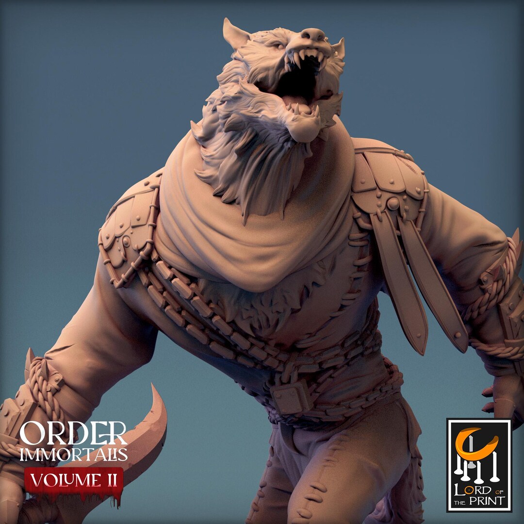 Werewolf - Load - Order Immortalis II (sculpted by Rescale Miniatures ...