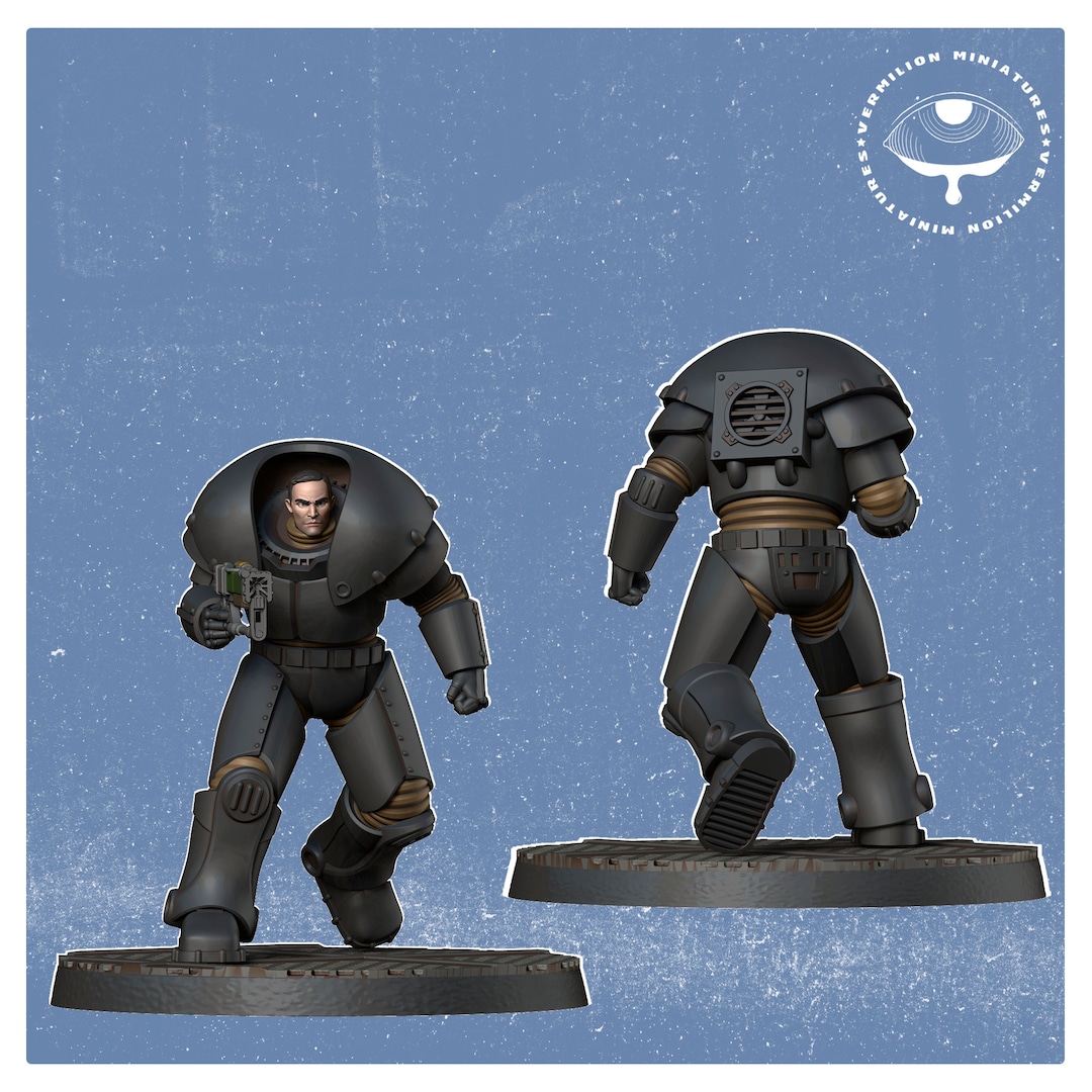 Soldier 1 - Secret Service (sculpted by Vermillion Miniatures) - Etsy