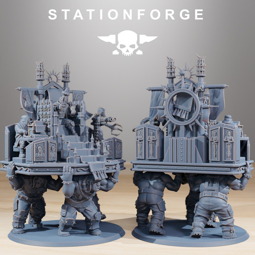National Guard Royal Throne sculpted by Stationforge - Etsy