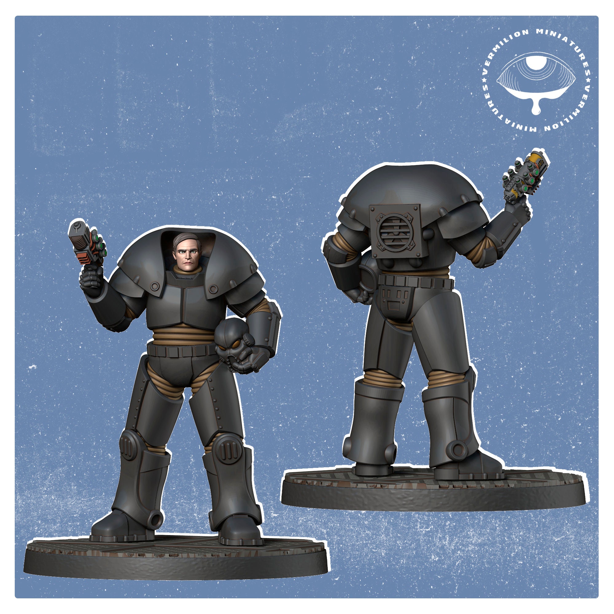 Soldier Colonel - Secret Service (sculpted by Vermillion Miniatures ...