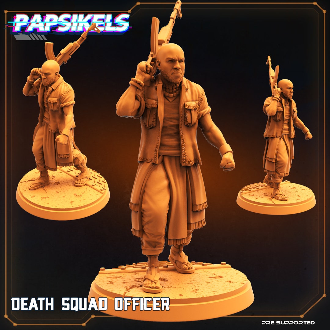 Death Squad Officer Predators Fan Art sculpted by Papsikels - Etsy