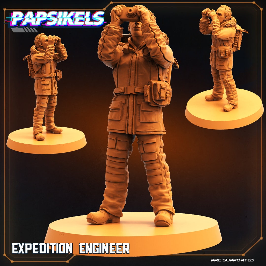 Expedition Engineer - AVP Fan Art (sculpted by Papsikels) - Etsy