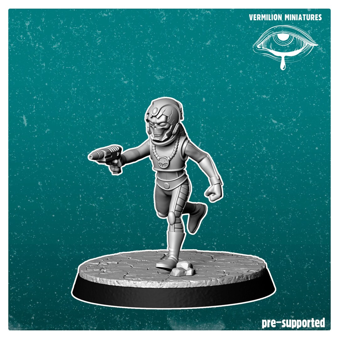 Alien 5 - Space Invaders (sculpted by Vermillion Miniatures) - Etsy