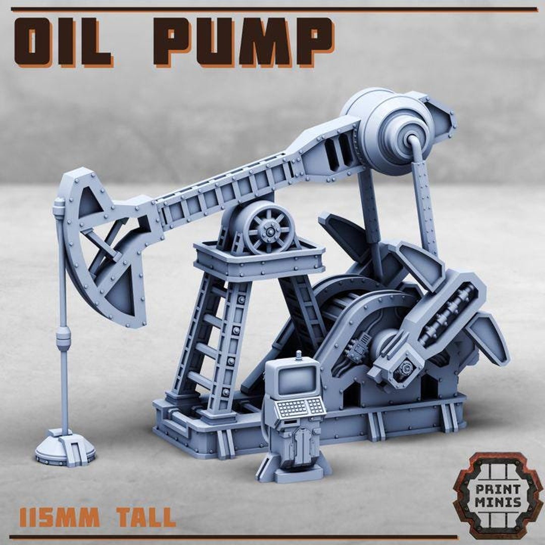 Oil Pump (sculpted by Printminis) - Etsy