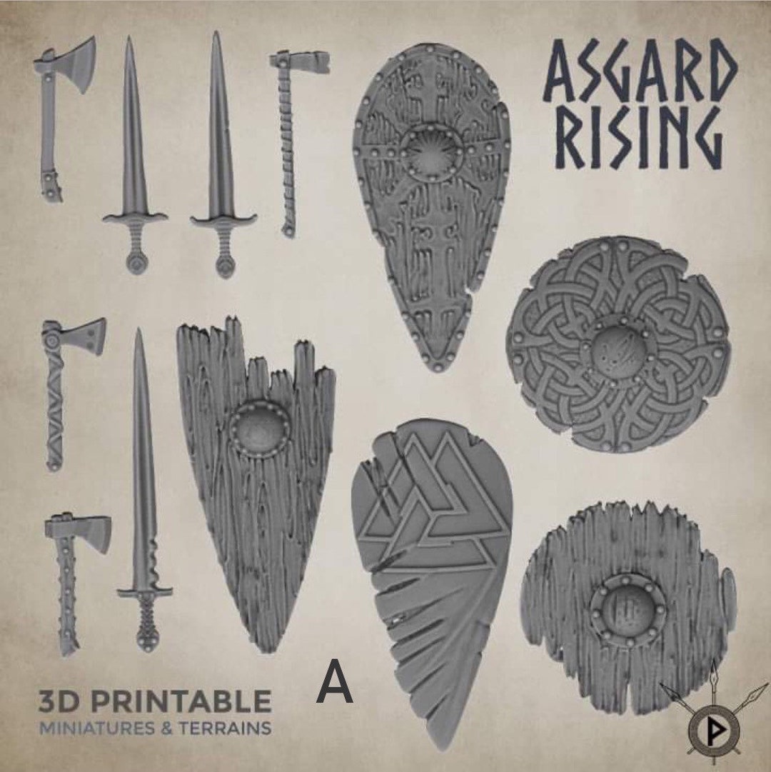 Asgard Rising Weapon Packs (kitbashing / Conversion) - Etsy