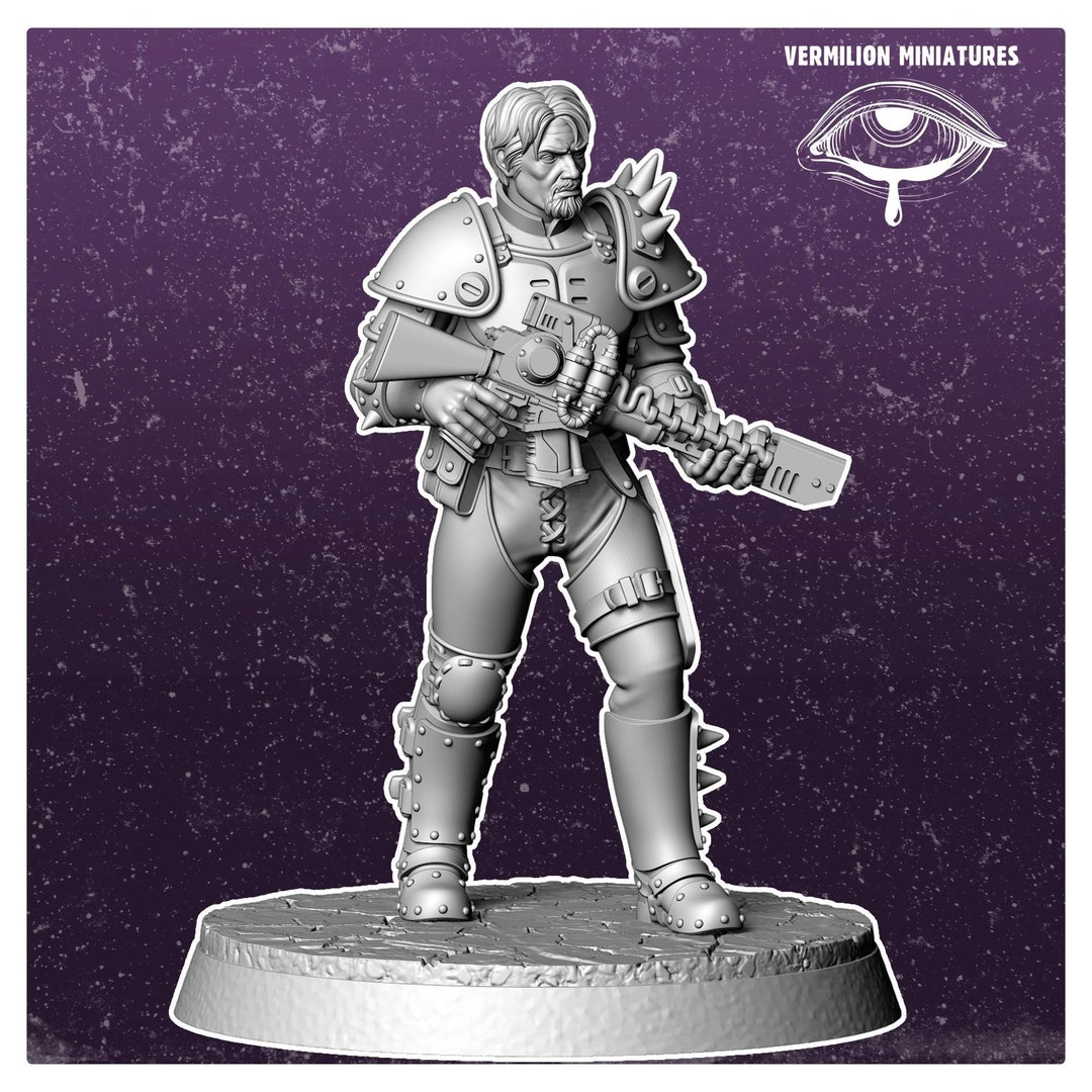 Metal Armour 2 - Armoured Wastelanders (sculpted by Vermillion ...