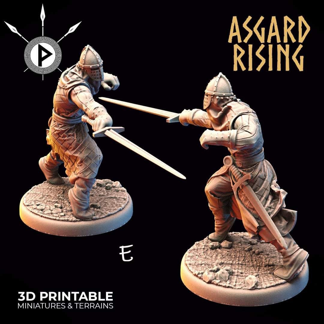 English Knights- Set of 6 - by Asgard Rising (soldiers/ Knights ...
