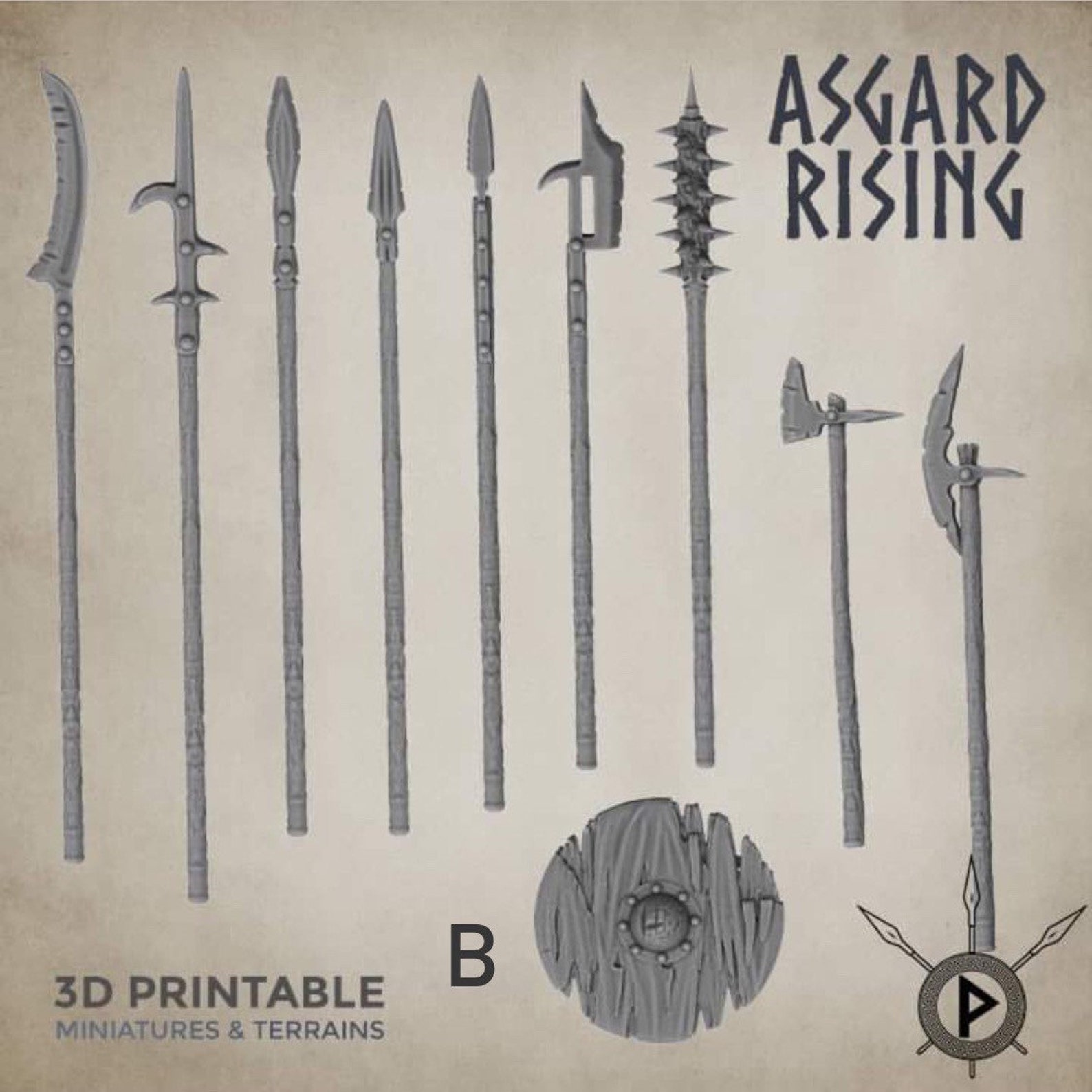 Asgard Rising Weapon Packs kitbashing / Conversion - Etsy Denmark