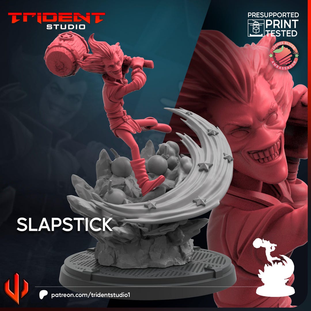 Slapstick (fan Art Sculpted by Trident Studio) (crisis Protocol Proxy ...