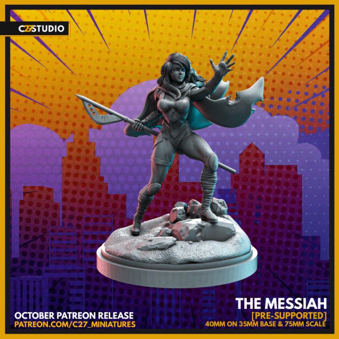 Hope Summers / the Messiah 40mm Miniature (sculpted by C27 Collectibles ...