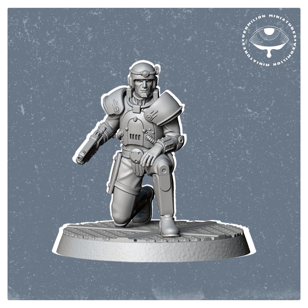 Soldier 2 - Steel Rising (1 Miniature) (sculpted by Vermillion ...