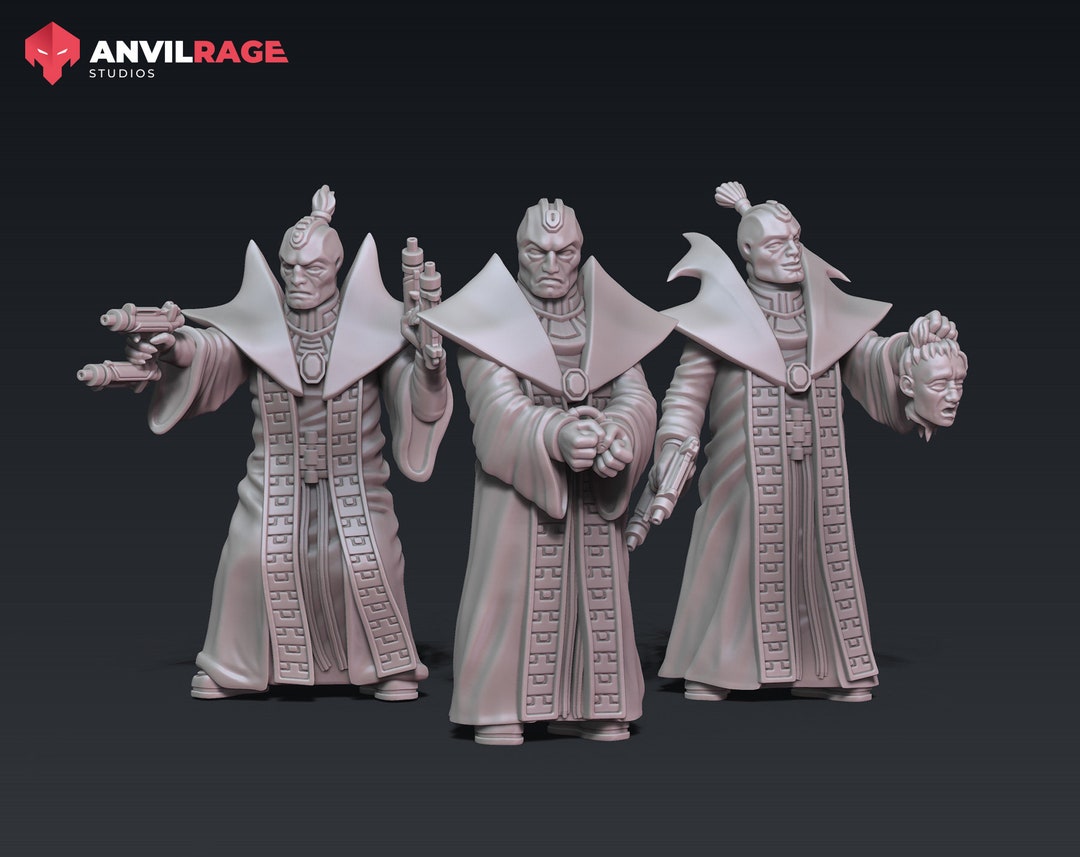 Syndicate Lizards - Set of 3 (sculpted by Anvilrage Studios) - Etsy