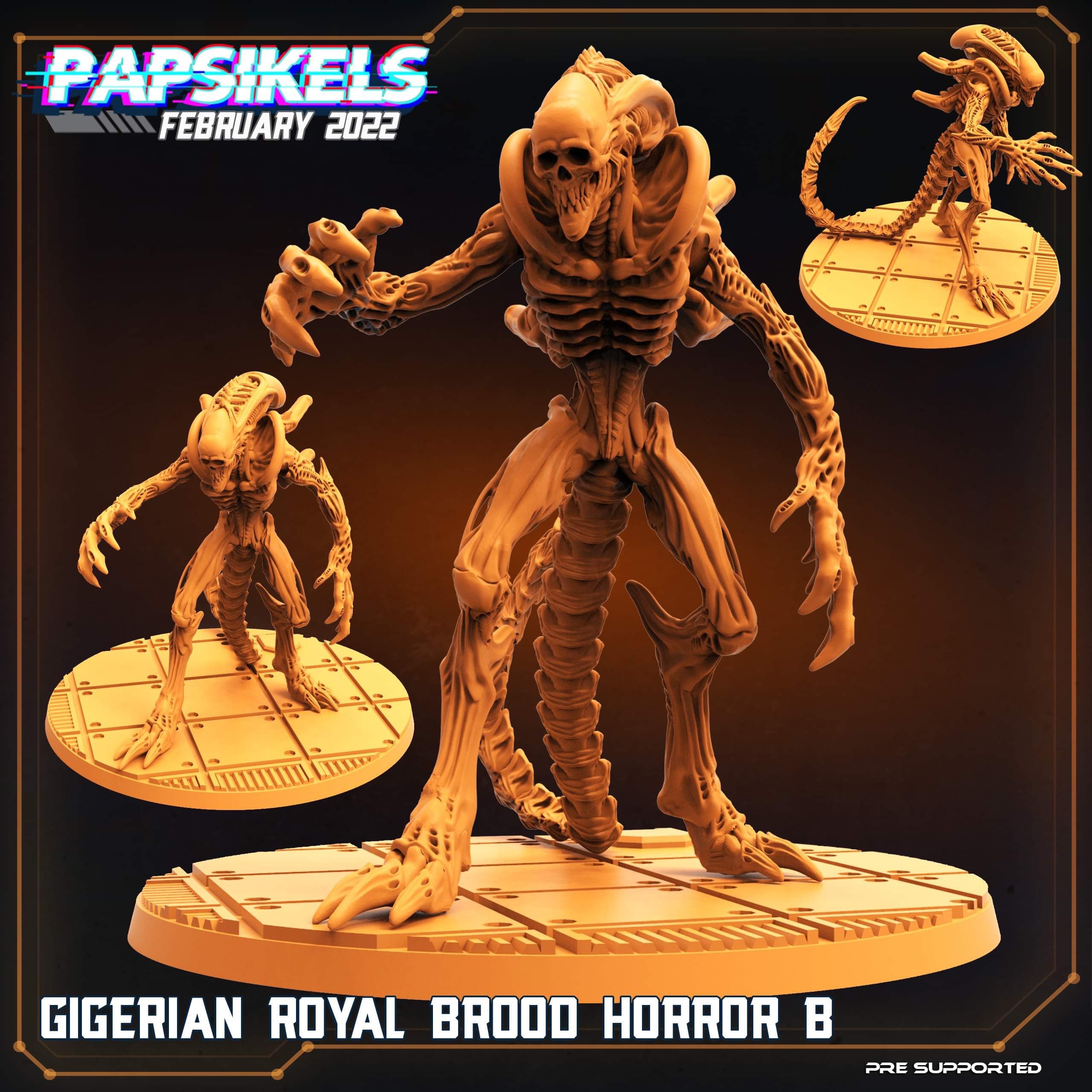 Xenomorph Alien Brood Horror sculpted by Papsikels - Etsy UK