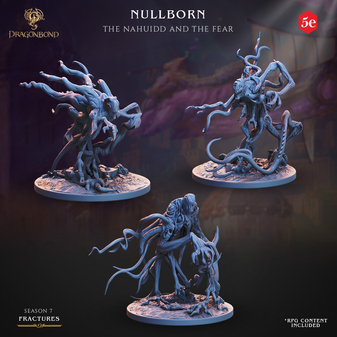 Nullborn (3 Poses) - Dragonbond (sculpted by Draco Studios) - Etsy
