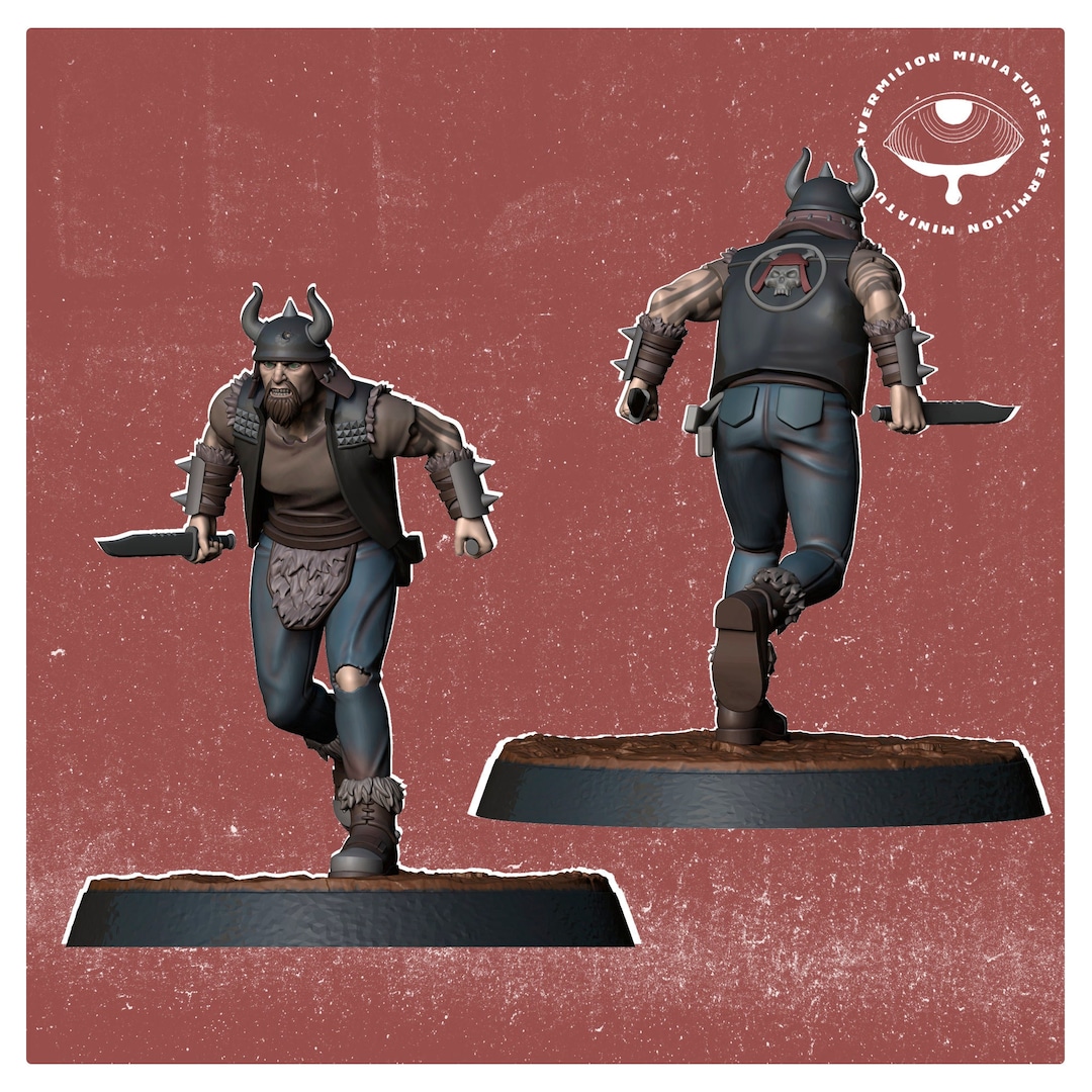 Raider 2 - Red Rock Raiders (sculpted by Vermillion Miniatures) - Etsy