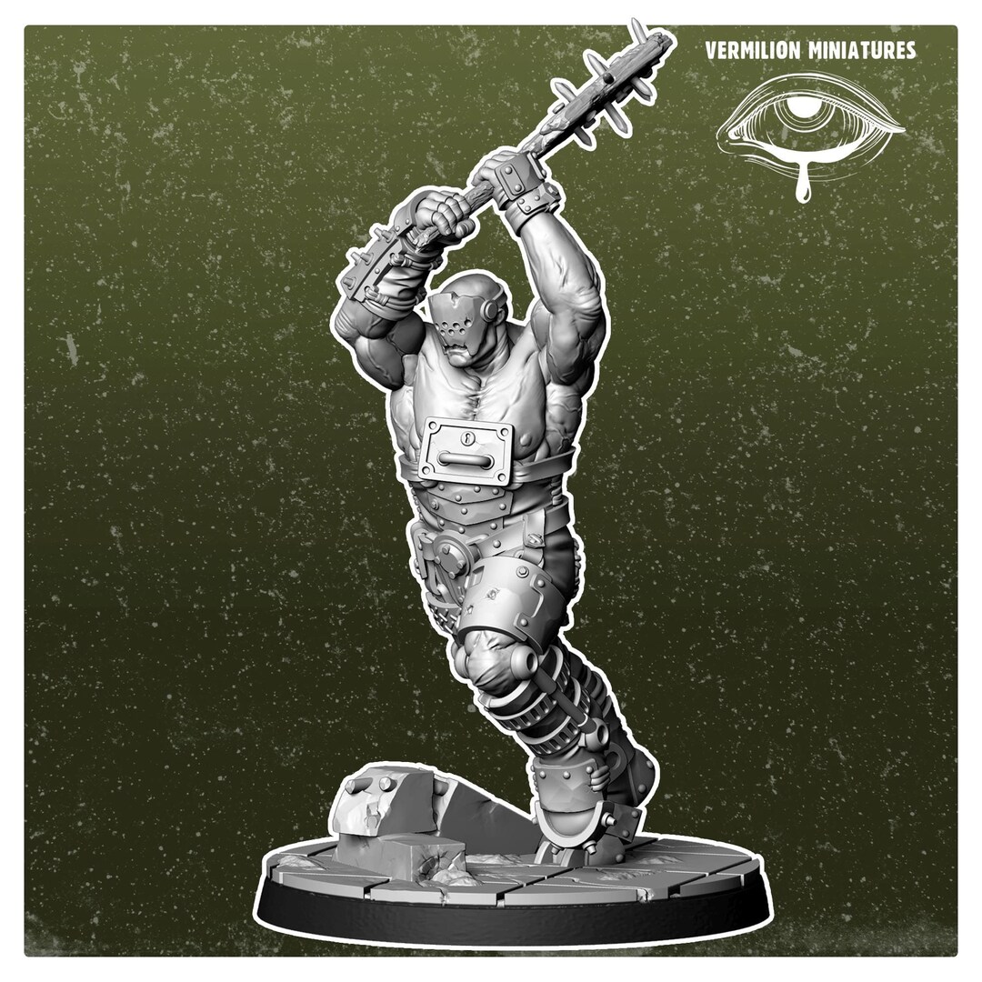 Mutant 3 - Capital Mutants (sculpted by Vermillion Miniatures) - Etsy