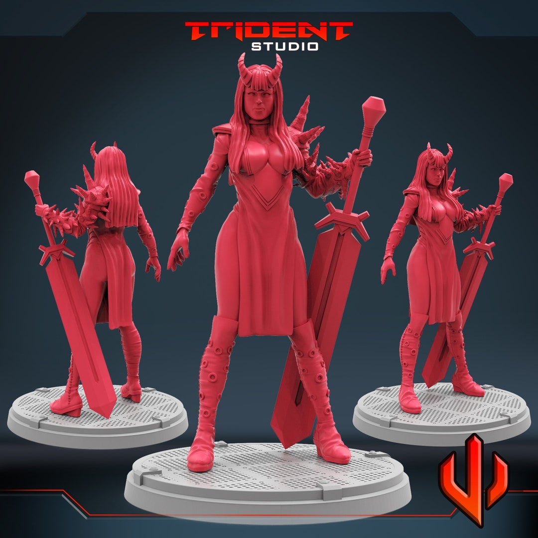 Magik Phoenix Force A (fan Art Sculpted by Trident Studio) (crisis ...