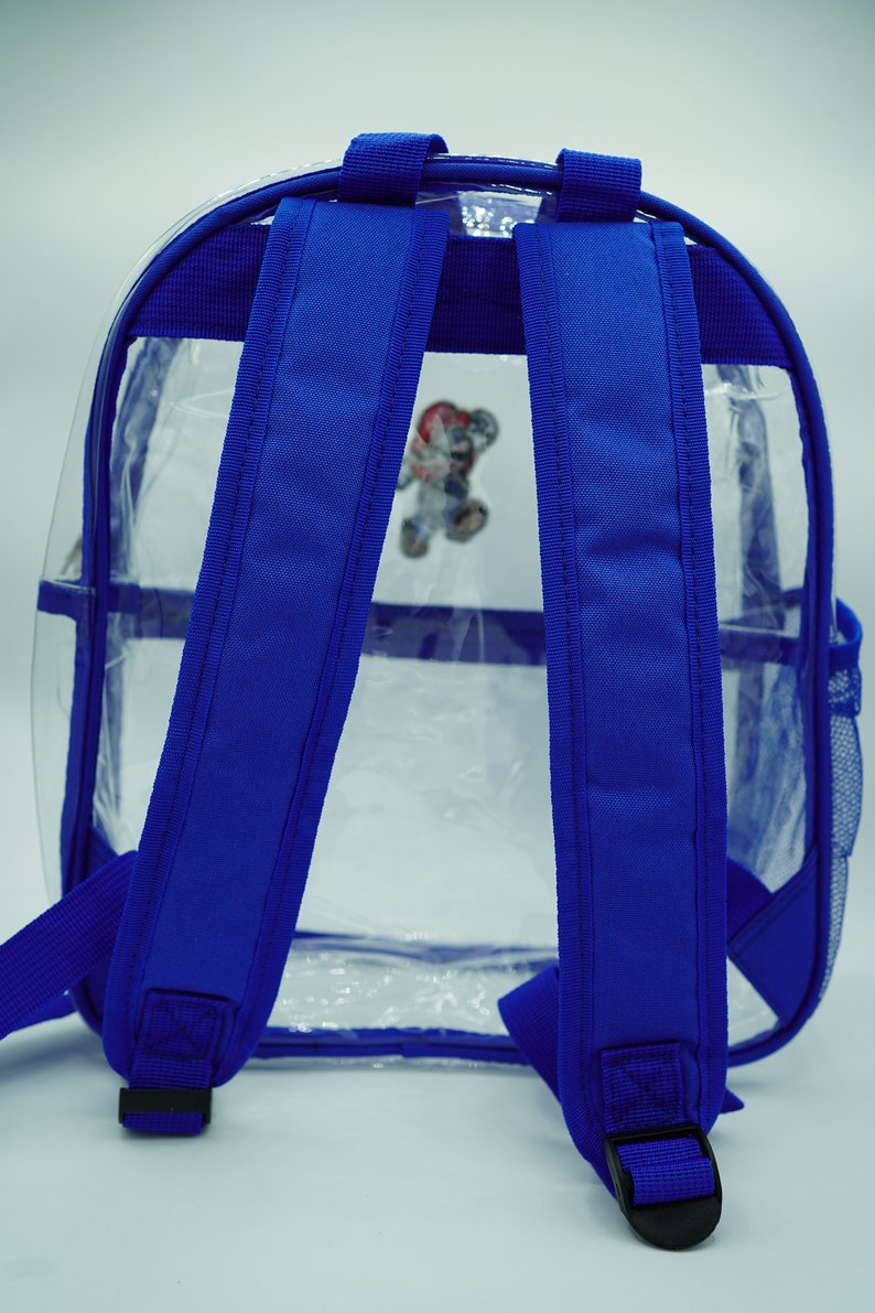 Super Mario Pvc Backpack Gaming Pvc Clear Nintendo Pvc Backpack Mario ...