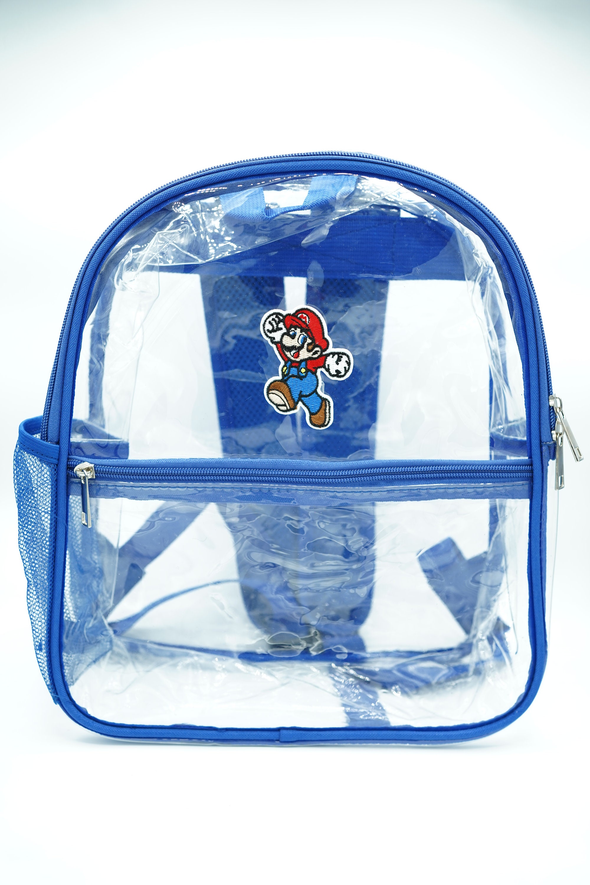 Super Mario Pvc Backpack Gaming Pvc Clear Nintendo Pvc Backpack Mario ...
