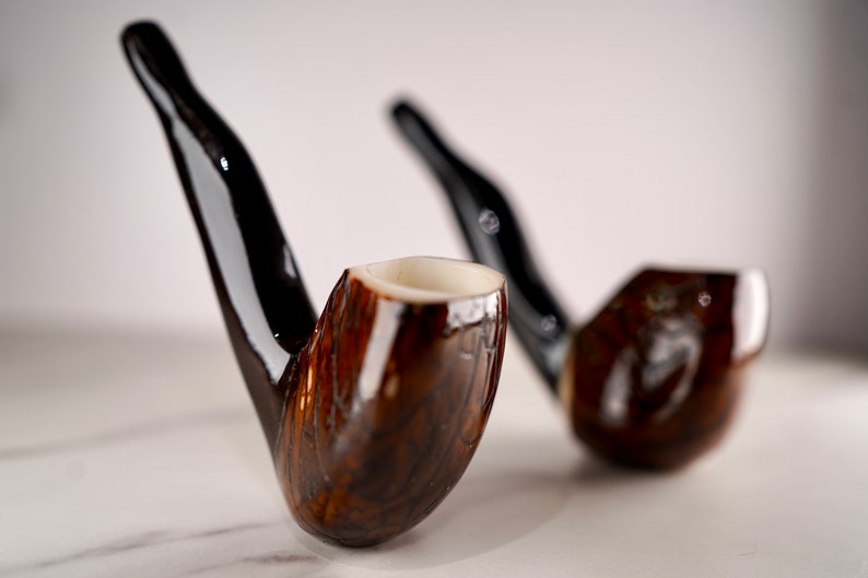Saxophone Pipe Tagua Pipe Art Smoking Pipe Handmade Smoking Pipe ...