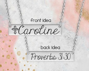 Proverbs 31 Necklace - Etsy
