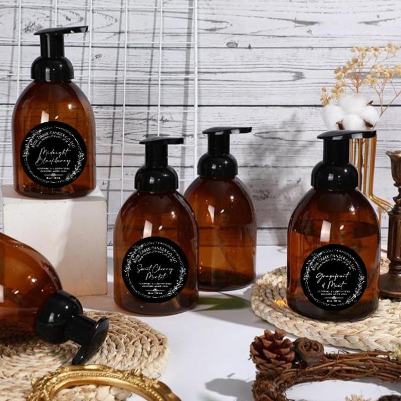 Body Wash Bottle Foaming - Etsy