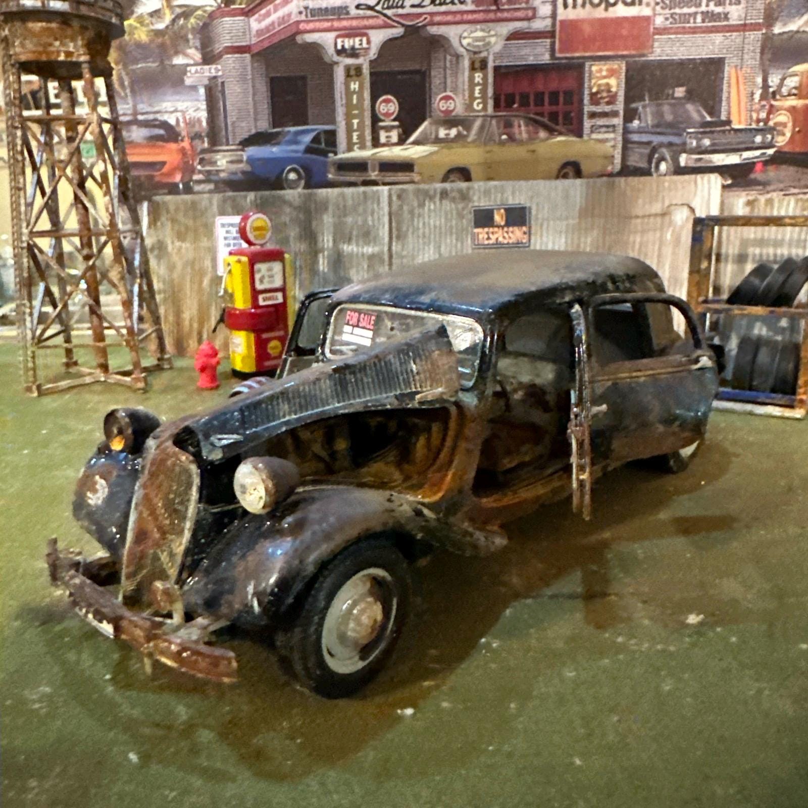 1952 Citroen T/A- Barn Find Cars - 1:18 DIECAST - Vietnam Relic - Etsy