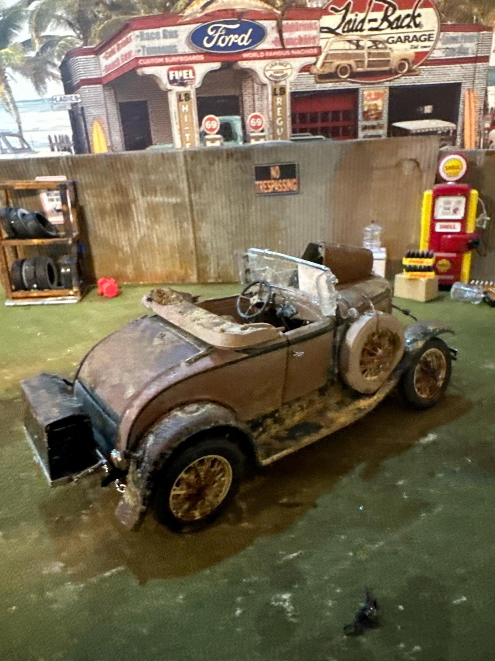 1931 Ford Model A Barn Find Cars 1:24 DIECAST Danbury Mint - Etsy