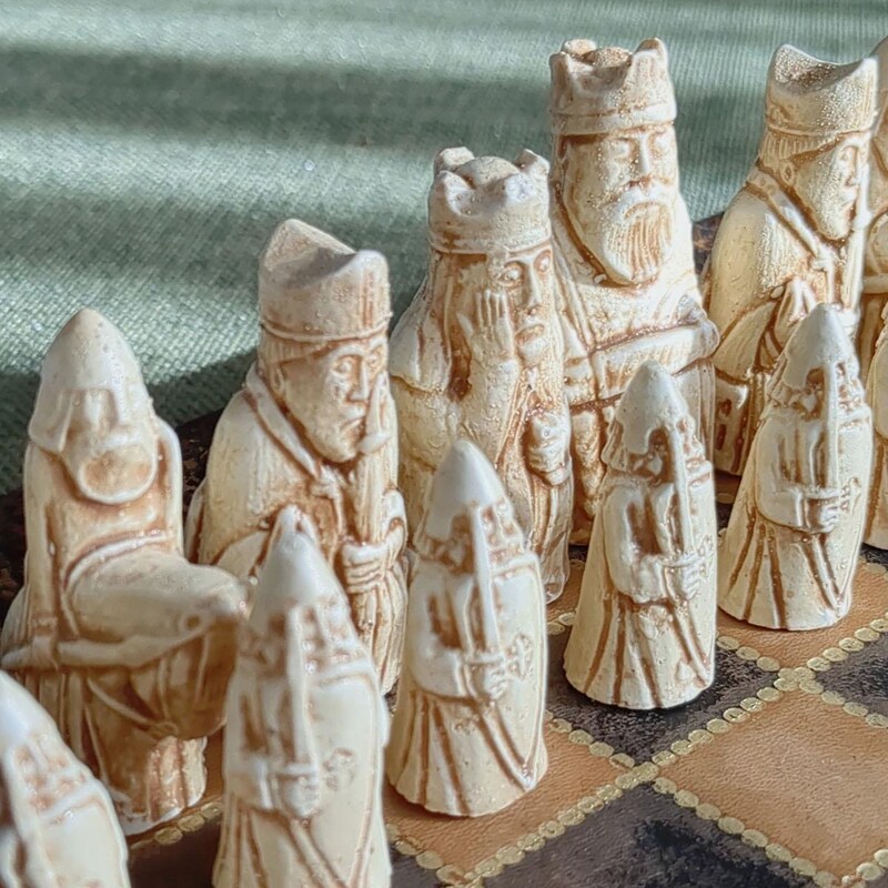 Viking Chess Piece Set - Etsy