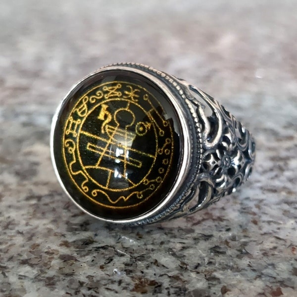 Seal of Solomon Ring - Etsy