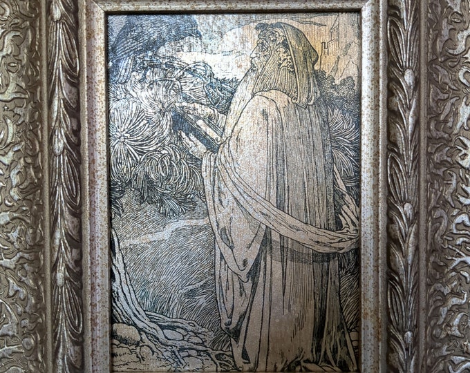 Merlin the Enchanter King Arthur and His Knights Louis John Rhead, 1923 ...