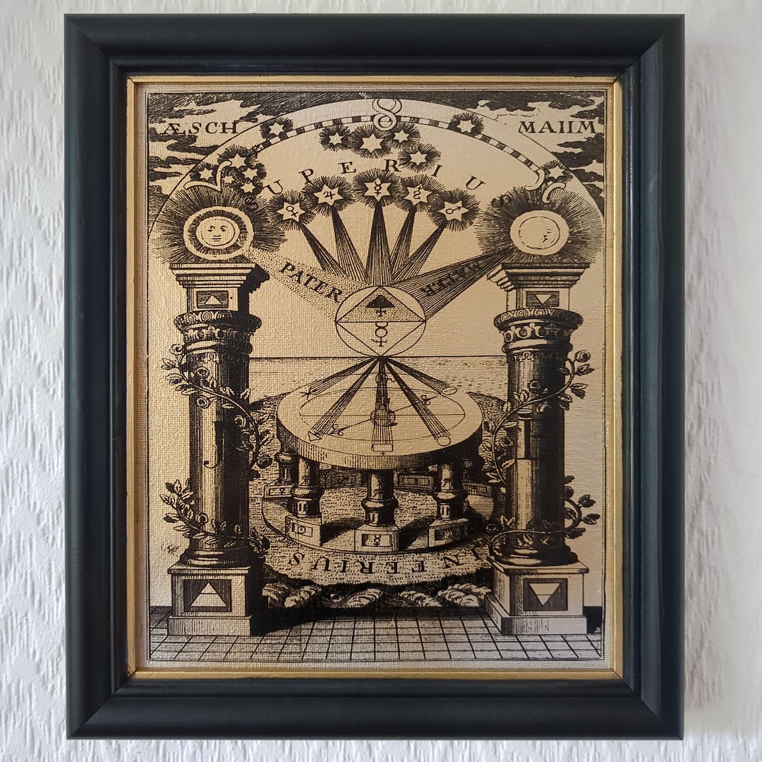 Compass of the Wise | Frontispiece | Adam Birkholz, 1779 | Handmade ...