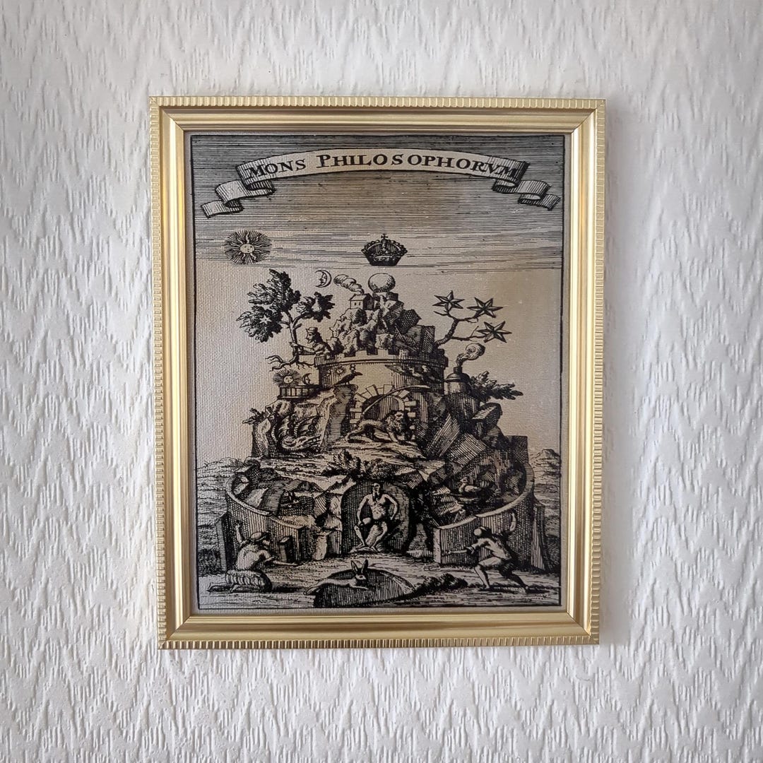 Mountain of Philosophers | Johann Daniel Mylius | Philosophia Reformata ...