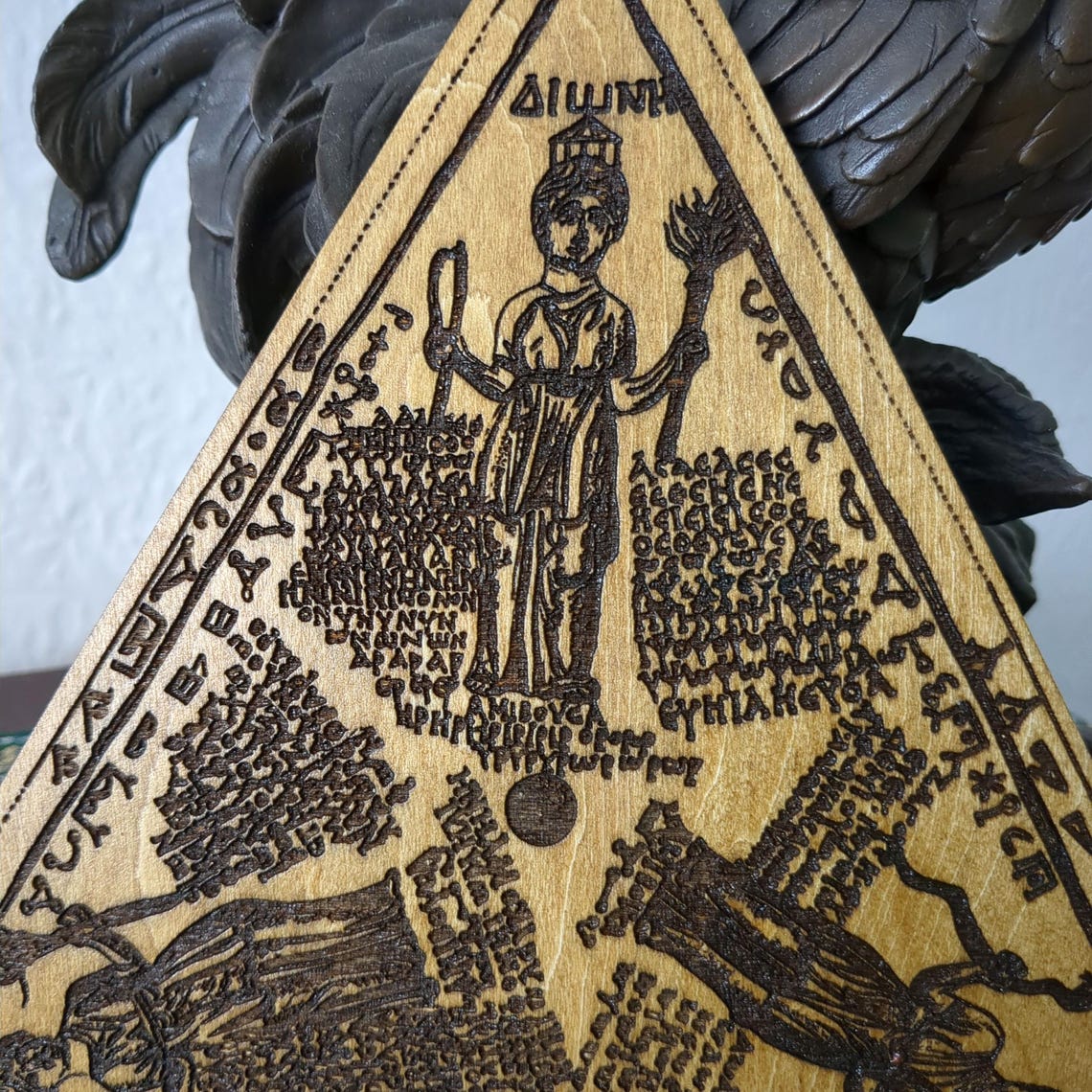 Hekate Triformis Tablet | Pergamon Chthonic Triad | Altar Plate ...