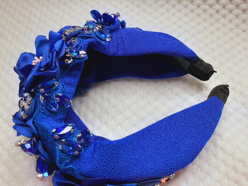 Royal Blue Headband - Etsy