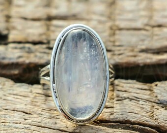 Oval Stone Ring | Etsy