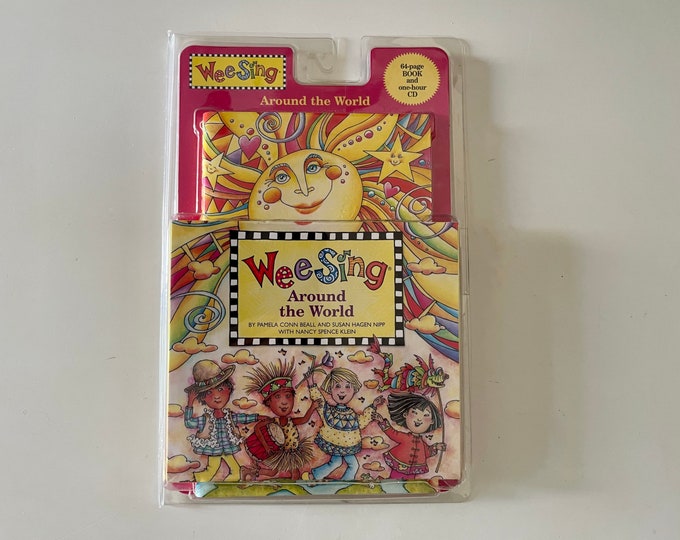 Vintage 2002 Wee Sing Book and CD - Around the World - NIP! - Etsy