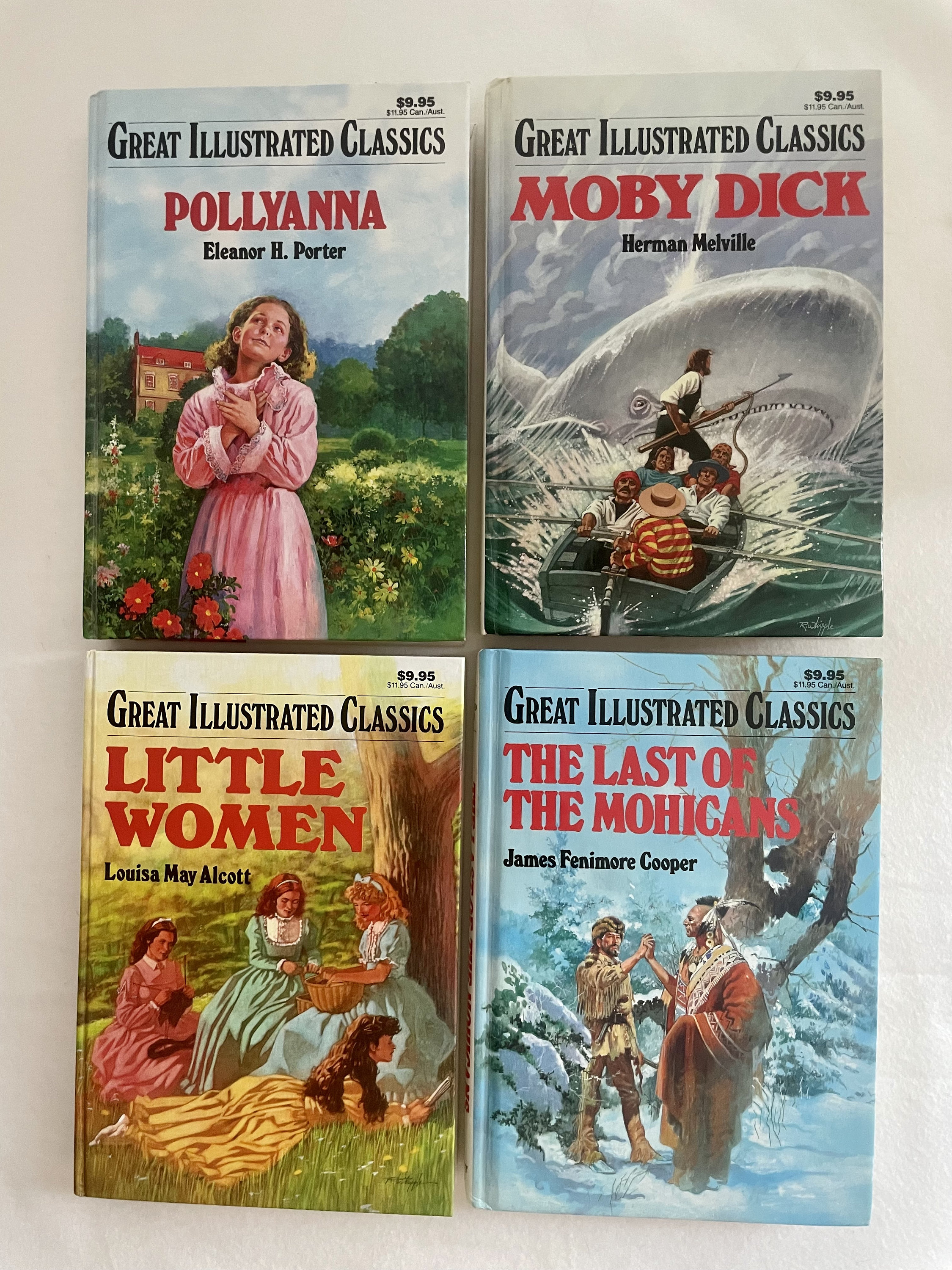 Vintage "great Illustrated Classics" Books - Several Different Titles ...