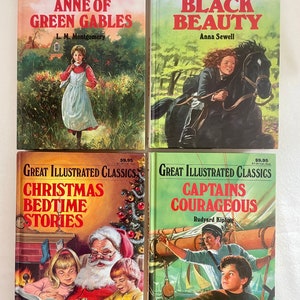 Vintage "great Illustrated Classics" Books - Several Different Titles ...