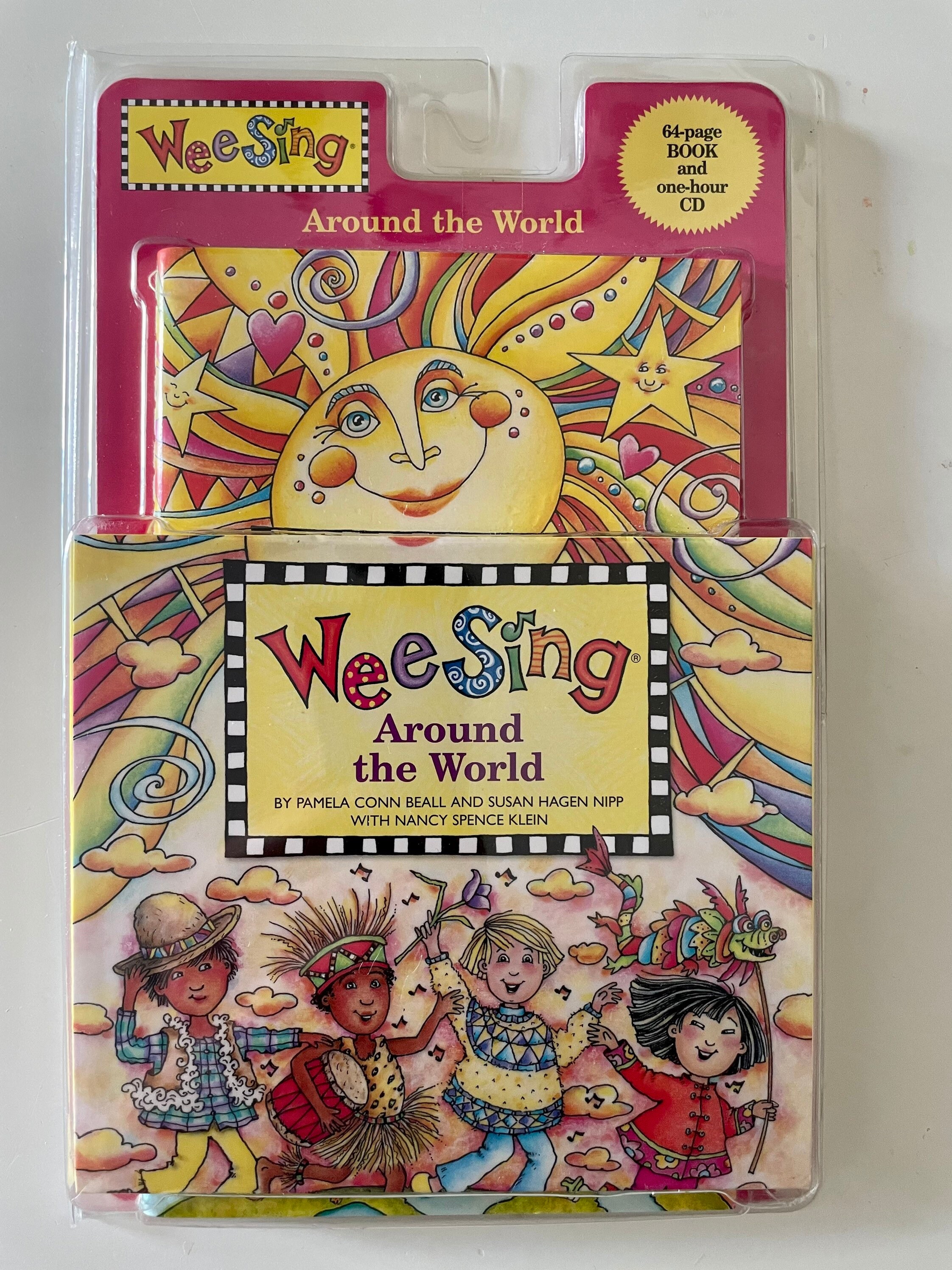 Vintage 2002 Wee Sing Book and CD Around the World NIP - Etsy