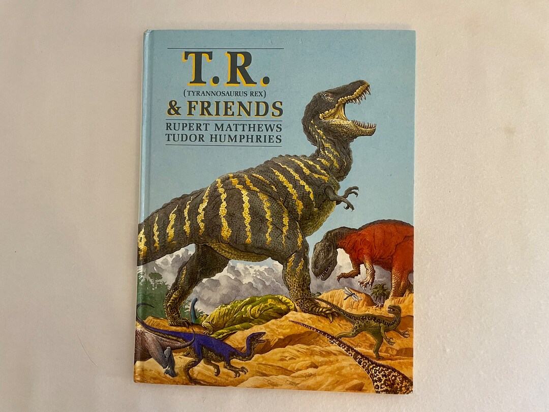 Vintage Dinosaur Book - T.R. and Friends - Etsy