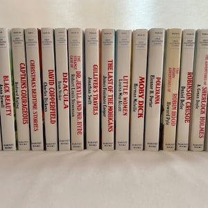 Vintage "great Illustrated Classics" Books - Several Different Titles ...