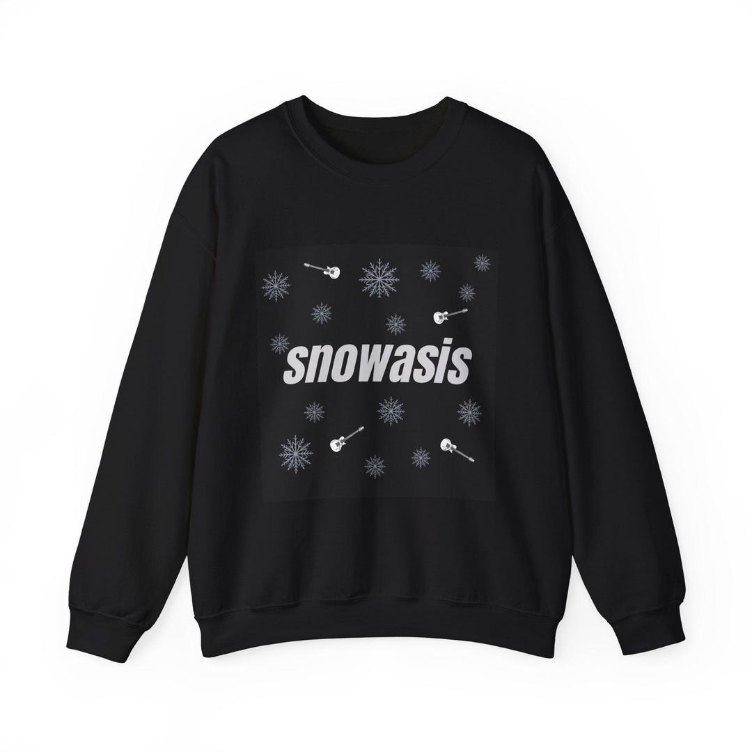 Snowasis Christmas Sweatshirt – Unisex Oasis of Calm - Etsy UK
