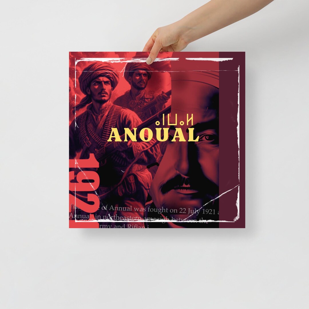 Moulay Mohend Muhammad Ibn Abd Al-karim Al-khattabi Portrait Lion of ...