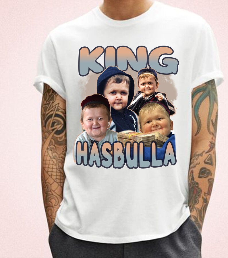 King Hasbulla Wpng Svg Png T-shirt Design Downloadable File. - Etsy