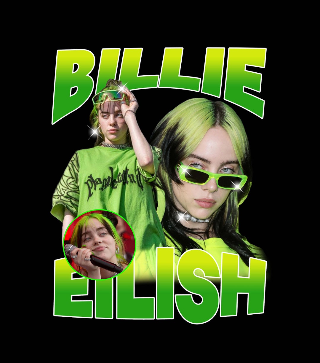 Billie Eilish Png Billie Eilish for Sublimation Billie - Etsy Australia